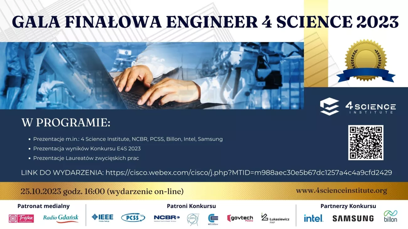 Gala Finałowa Konkursu Engineer 4 Science 2023 | Aktualności | Wydział ...